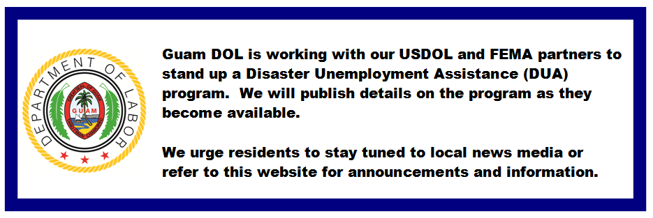 Home Page - Government of Guam, Department of Labor